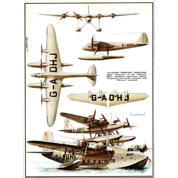 None and/or Unknown | Other | The Short Mercury Seaplane Upper ...